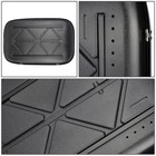WATERPROOF GLOSSY CAR TOP CARGO CARRIER ROOF MOUNT TRAVEL STORAGE BOX W ...