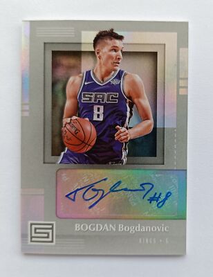 Bogdan Bogdanovic Rookie Auto 2017-18 Panini Status RC Autograph SG-BBD ...