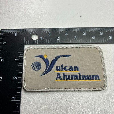 VULCAN ALUMINUM Advertising Patch 28TU | eBay