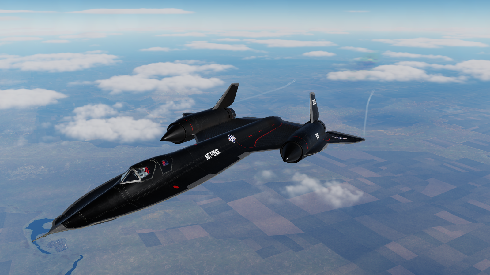 Aircraft combat simulator lockheed sr71 blackbird Custom Gaming Mat Desk 1987 | eBay