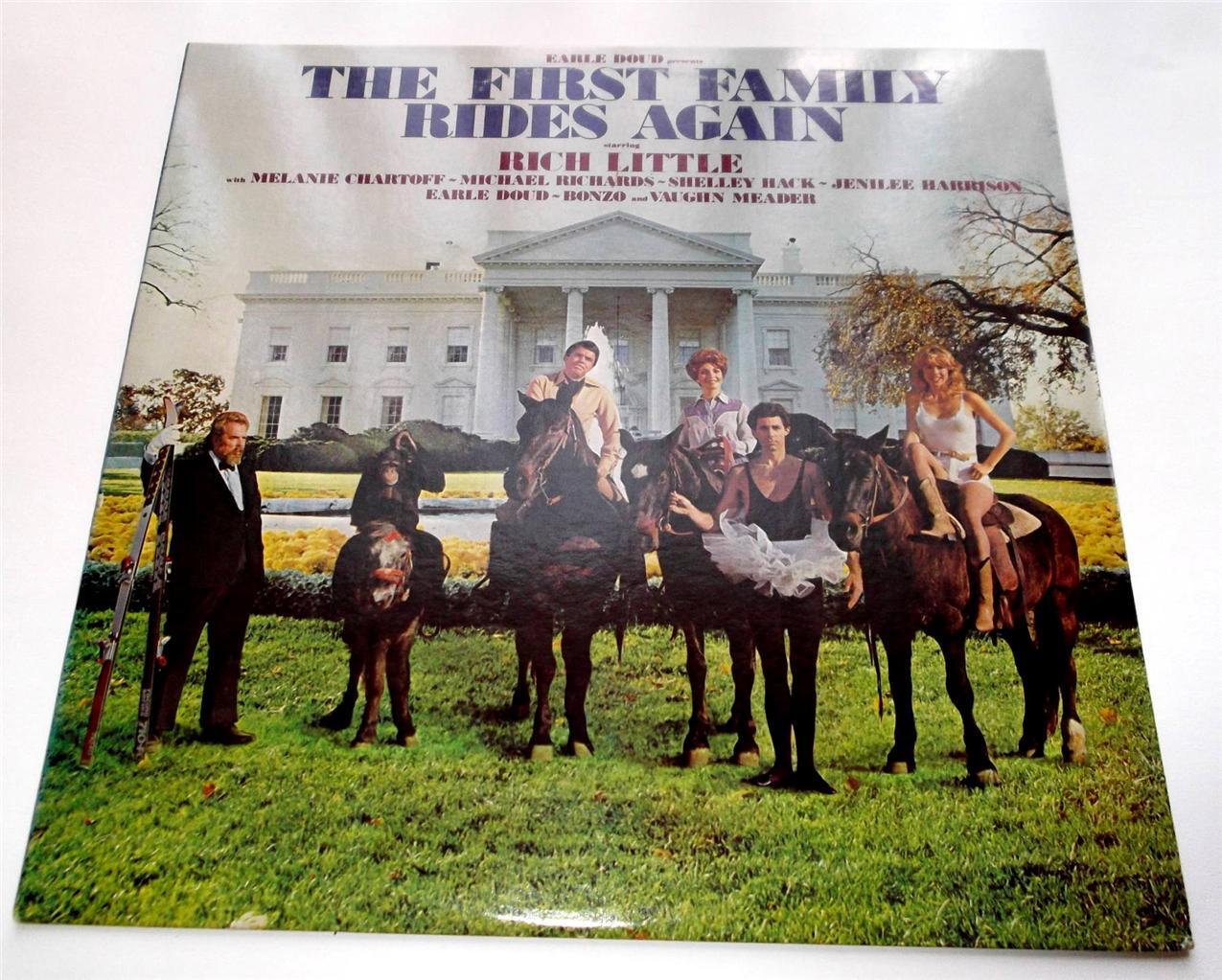 Rich Little & E Doud The First Family Rides Again 1981 Boardwalk Comedy ...