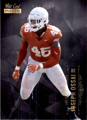 2021 Wild Card Matte Premier JOSEPH OSSAI RC #MBC-50 | eBay