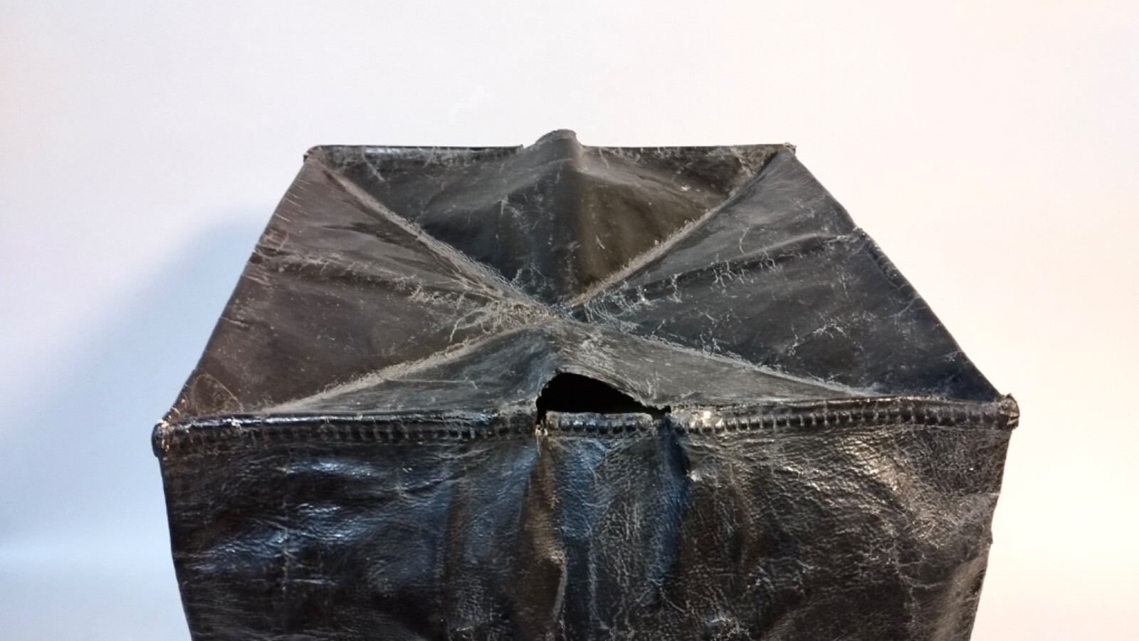 Fine samurai armor storage box leather cover. Edo,17-18th.c WW30 | eBay