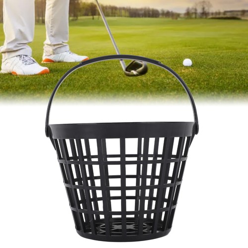 Black Golf Ball Basket Nylon Plastic Golfball Container Golf Ball ...