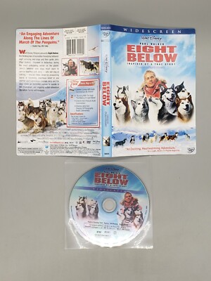 Eight Below (DVD, Widescreen) No Case No Tracking | eBay