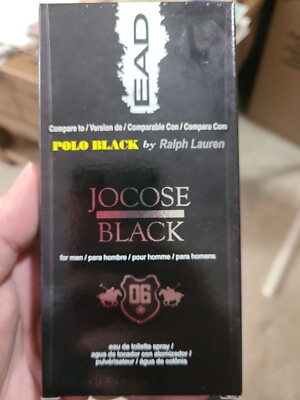 JOCOSE BLACK FOR MEN EAU DE Toilette Spray 2.5 OZ EACH | eBay