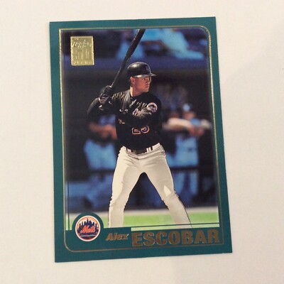 2001 Topps Traded T164 Alex Escobar New York Mets | eBay