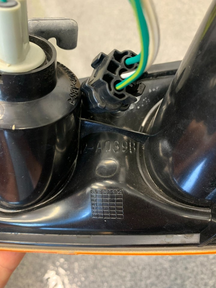 RX-7 RX7 FD Turn Signal Bumper Light 99 Spec Winkers JDM clear left ...