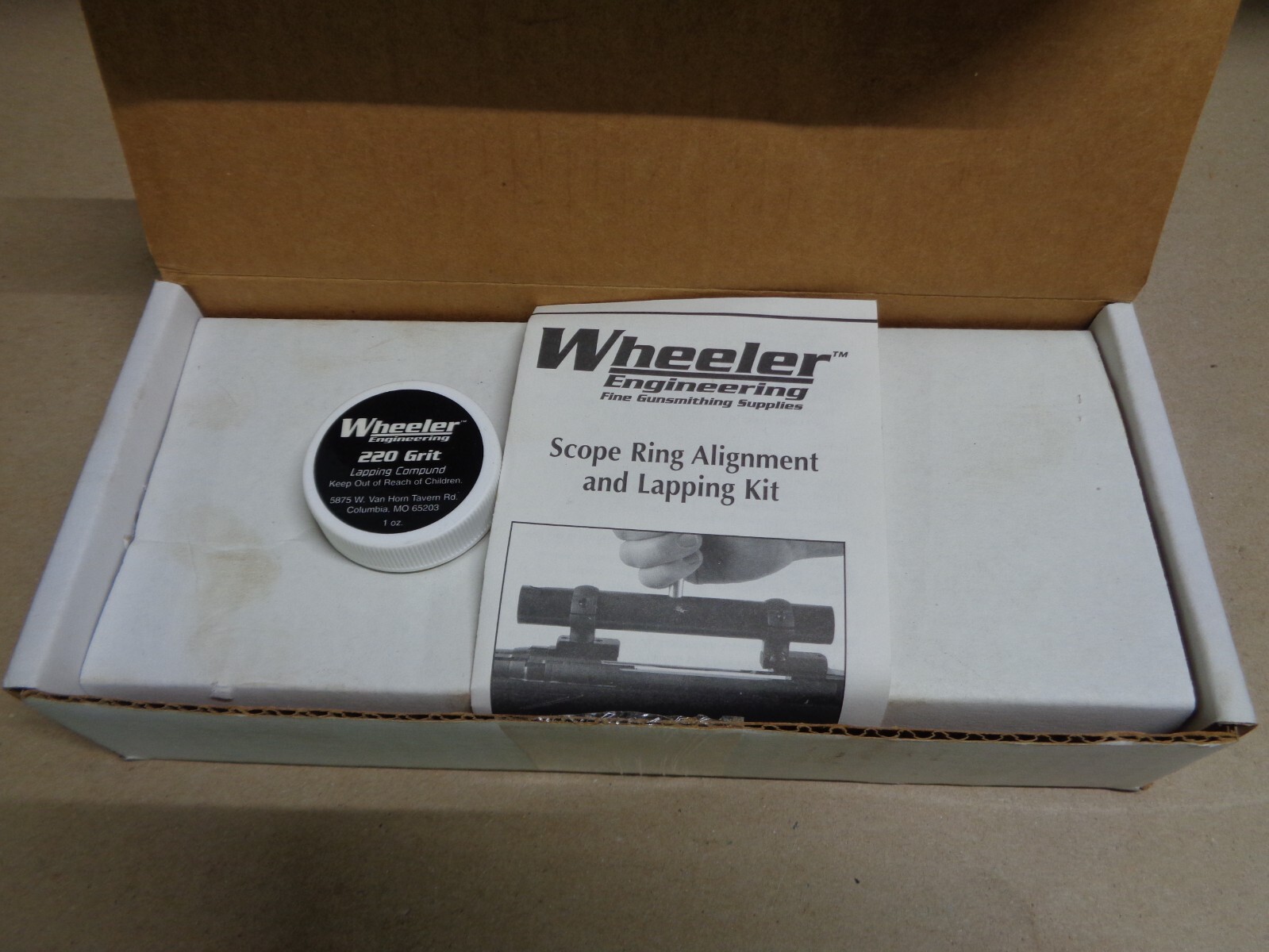Wheeler Rifle Scope Lapping and ring alignment kit 1 Inch. New Old ...
