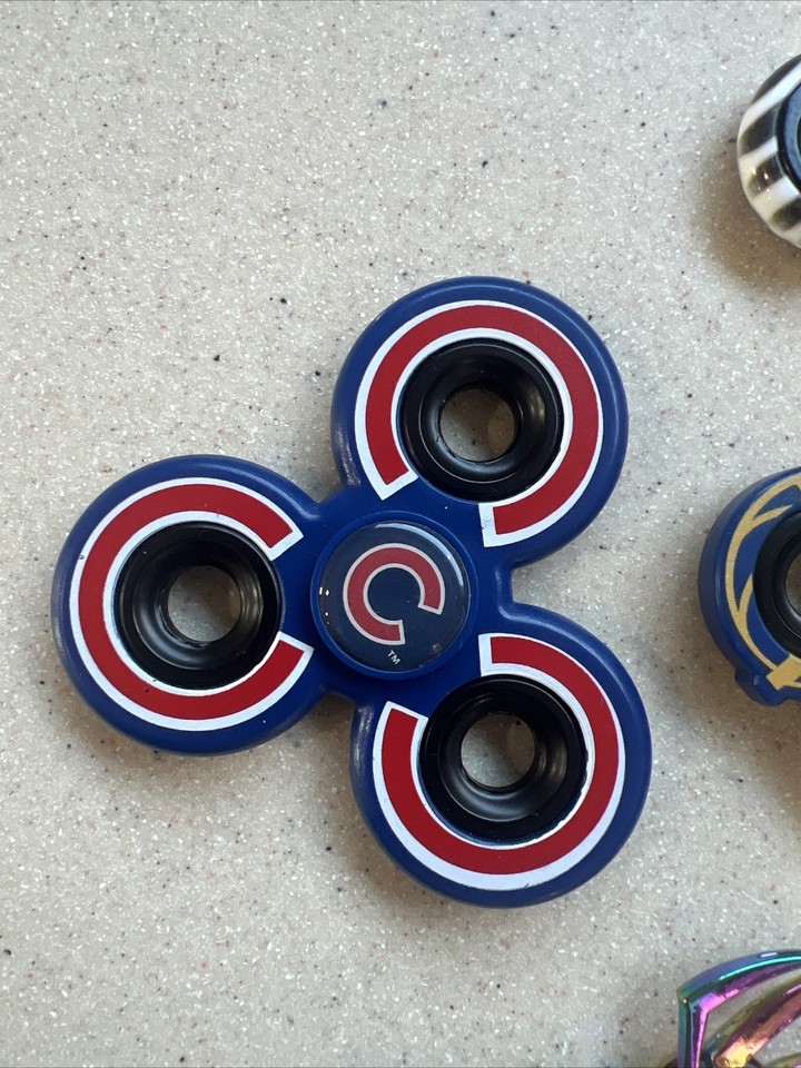 Lot of 7 Fidget Spinners, A Variety Of Different Spinners | eBay