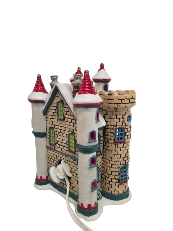 Toy Castle*Santas*Christmas*Wonderland*Lemax*Porcelain*Lighted | eBay