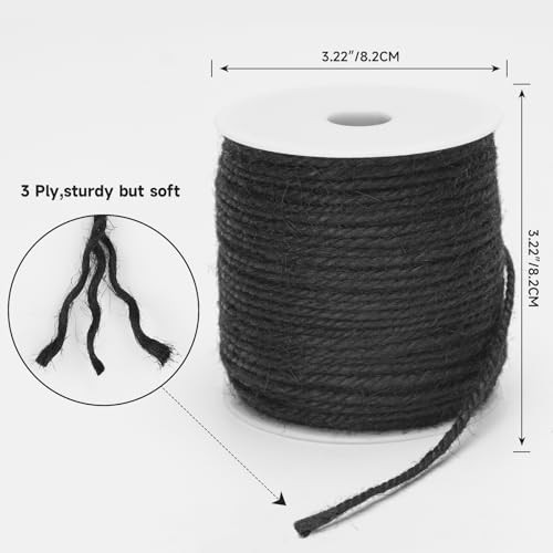 Jute Twine String 3mm Twine Heavy Duty Twine String 328 Feet Long ...