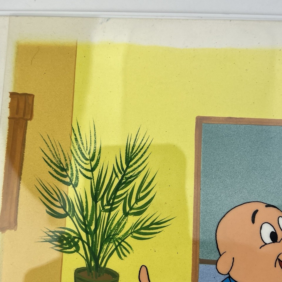 1970's Disney Goofy Animation cel w/Background - Lost Disney ...