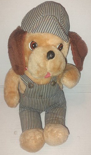 Vintage Knickerbocker Animals of Distinction Dog Engineer Train ...