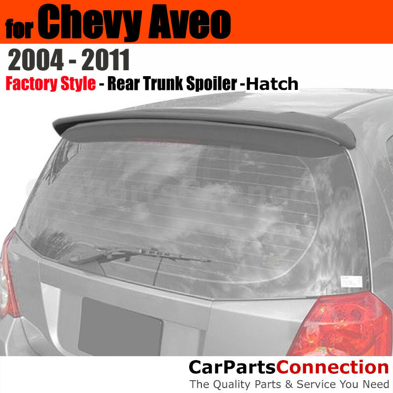 Painted Roof Rear Lip Spoiler 04-11 For Chevrolet Aveo 5 Dr WA817K ...