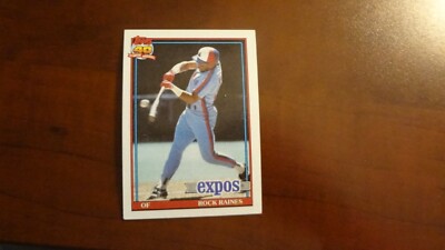 1991 TOPPS # 360 ROCK RAINES BASEBALL CARD | eBay