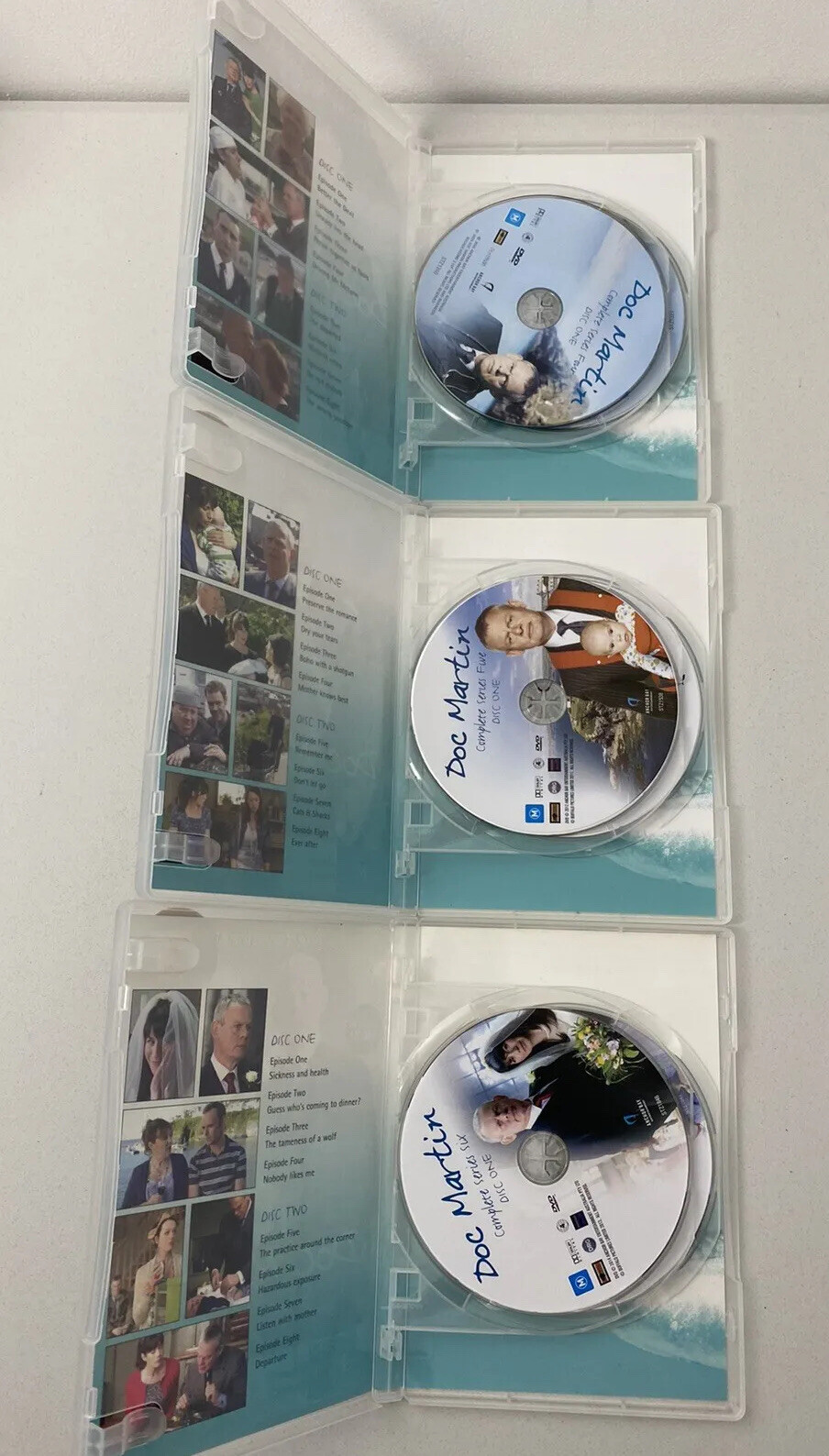Doc Martin Dvd Season 1 2 3 4 5 6 Tv Series Bundle Region 4 Comedy ...
