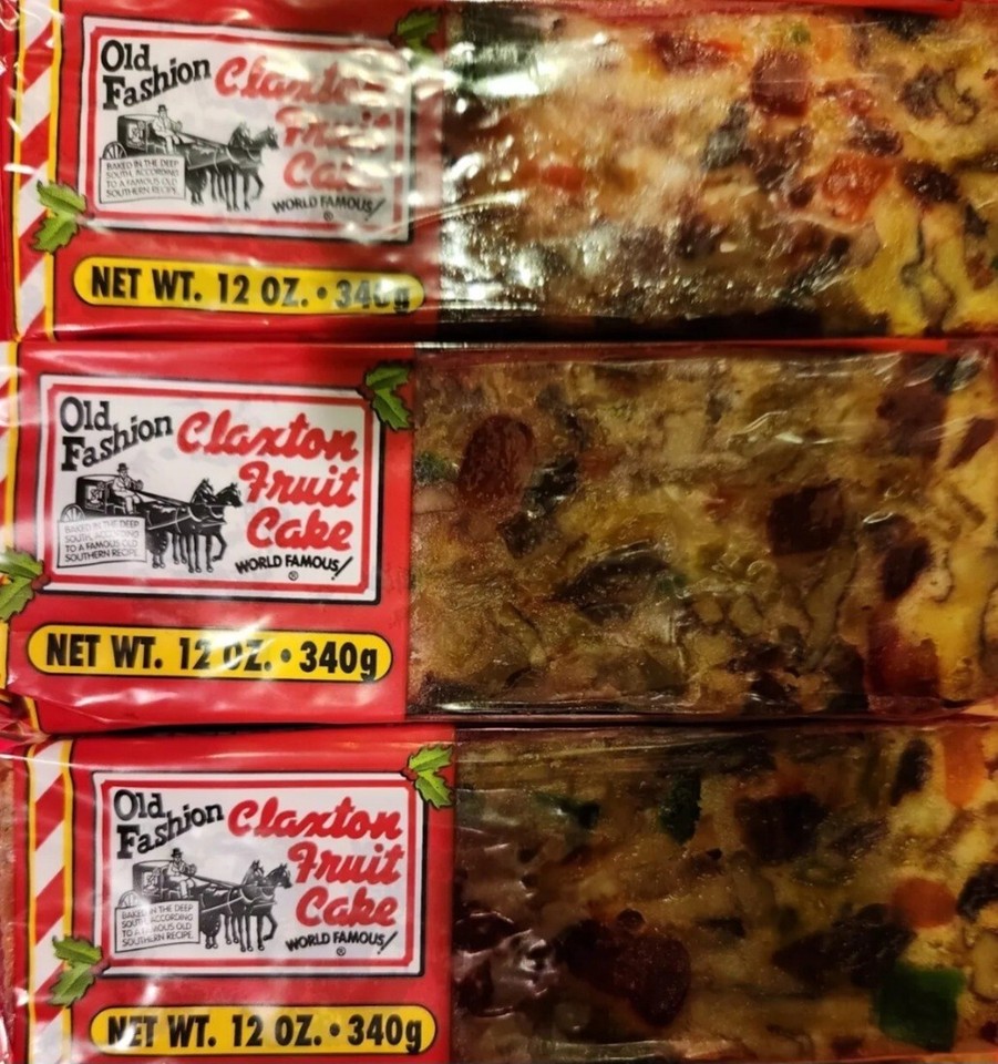 Claxton Fruit Cake Individual Wrap 12oz 340g 2pck Limited Time Only | eBay