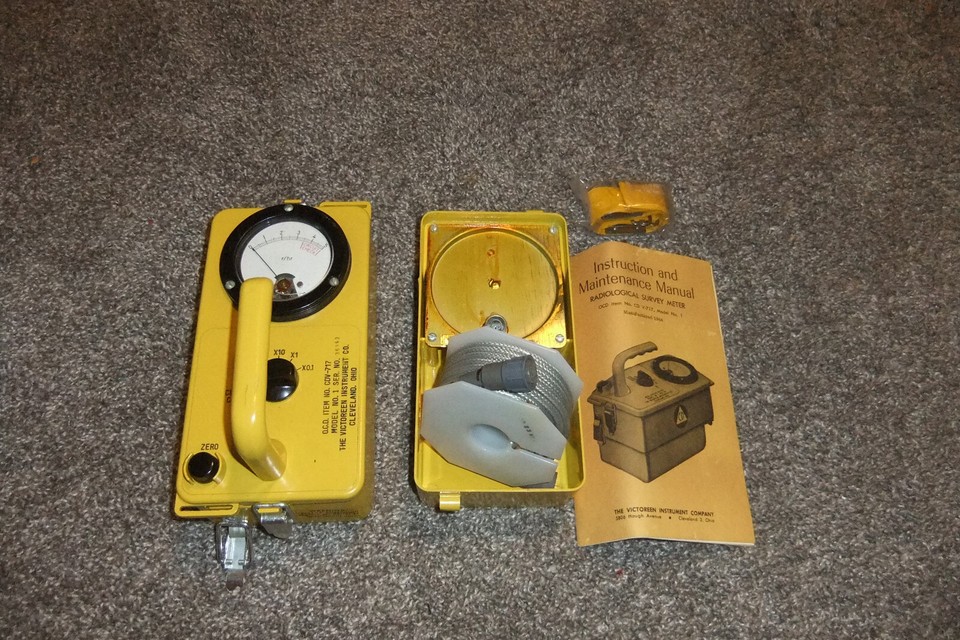 CDV-717 Civil Defence Surplus High Range Geiger Counter w/ Extras!! | eBay