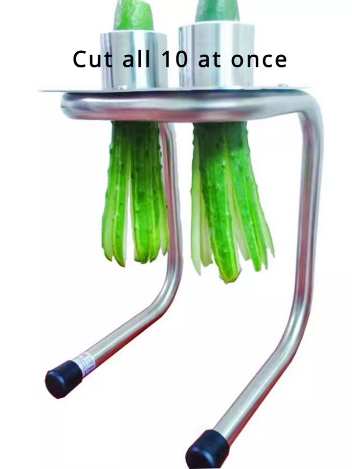 Stainless Steel Carrot Strip Cutter Manual Cucumber Cutting Machine for ...