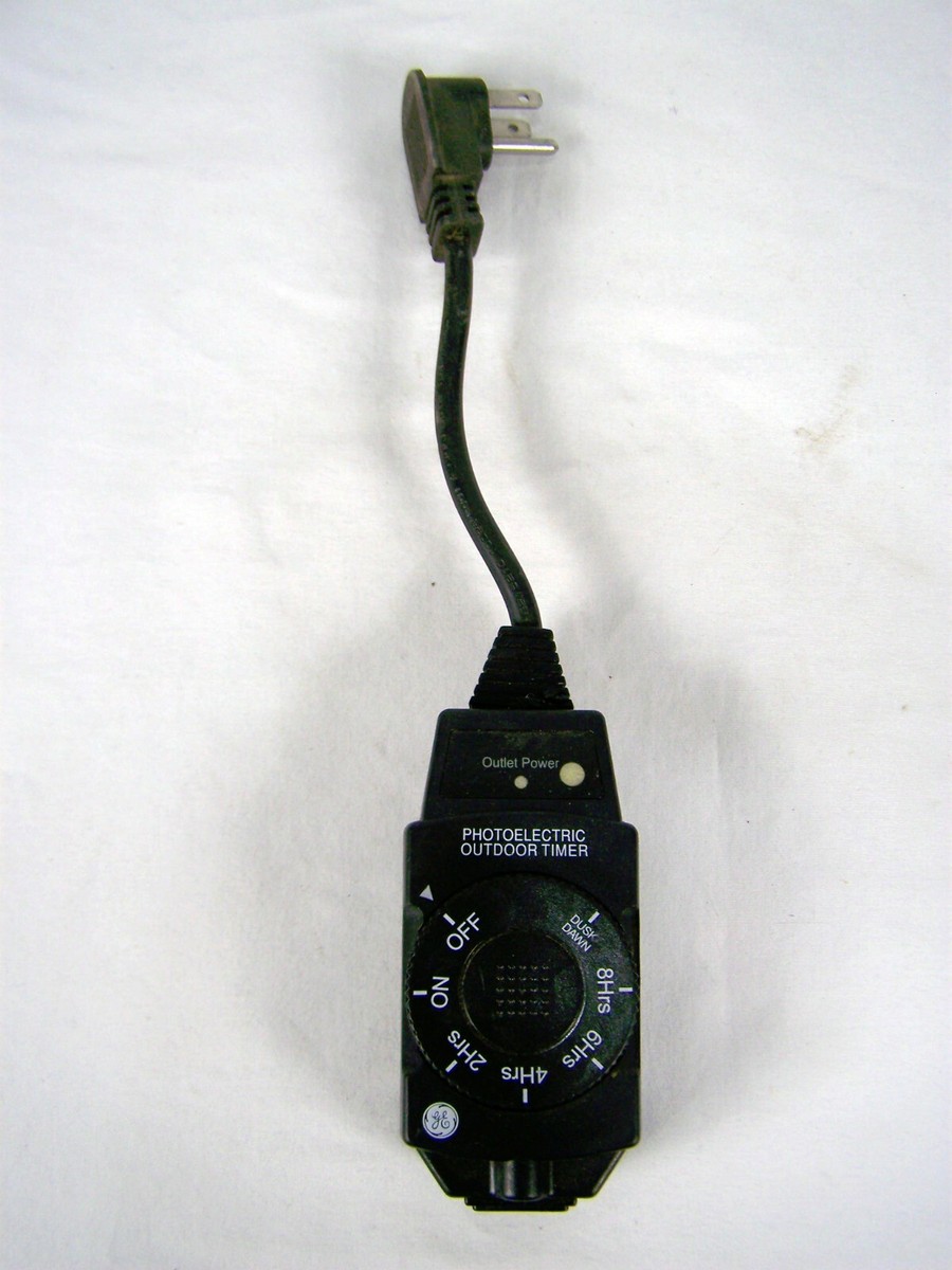 Photoelectric Outdoor Timer Woods Woods 2001WD Outdoor 24 Hour Dusk