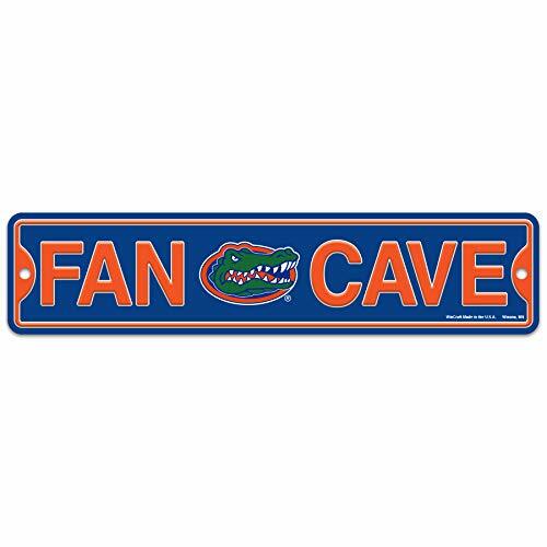 Florida Gators Sign Plastic Fan Cave Sign 4" x 17" Street Sign FAN CAVE ...