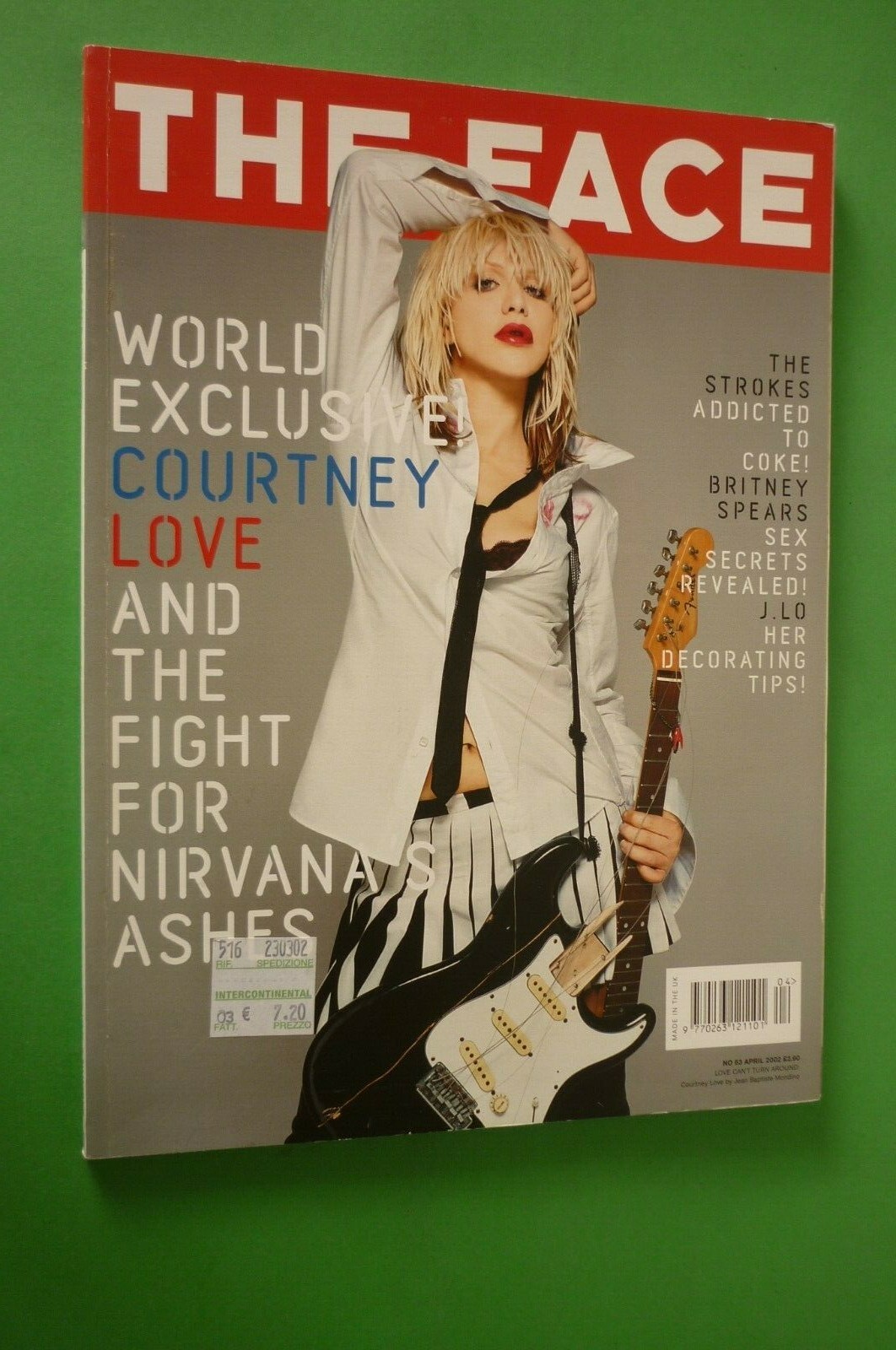 The Face April 63/2002 Courtney Love Britney Spears Nicole Lenz ...