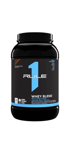 RULE ONE PROTEINS R1 WHEY BLEND 100% Whey Protein Blend 2LB Chocolate ...