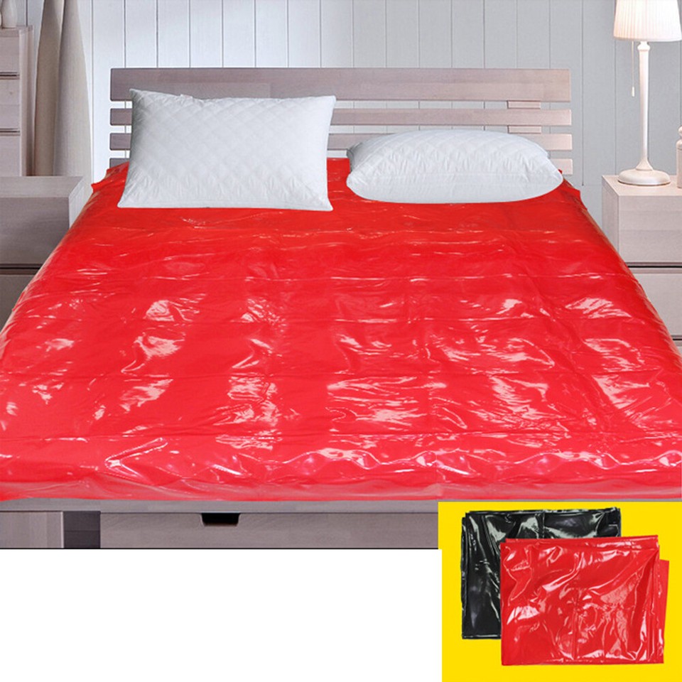 Cytherea PVC Bed Sheet for Wet Games, Full Size Waterproof Bedding ...