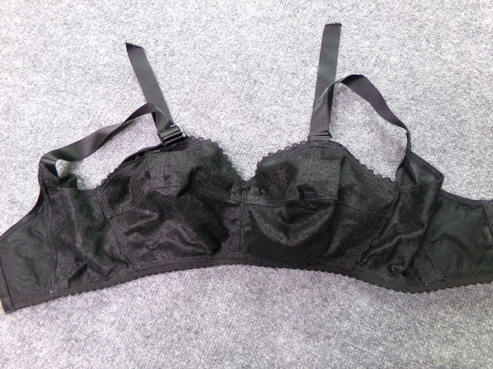 Ardyss Angel Bra 30H Shapers Supports Firms Lift The Breast Lacey Black ...