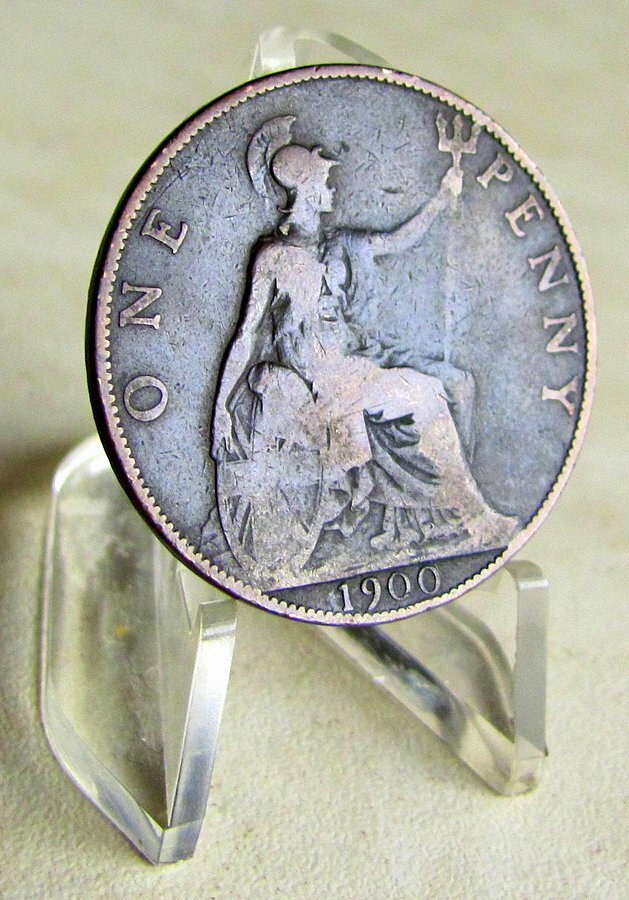 1900 Great Britain One Penny Queen Victoria World Coin KM # 790 ️ | eBay