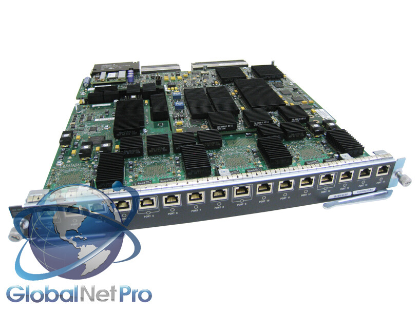 CISCO WS-X6716-10T-3CXL w/ WS-F6700-DFC3CXL 16-port 10GBASE-T ...