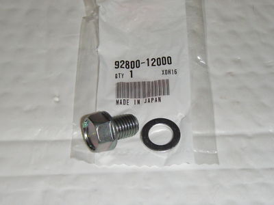 Honda 750 Oil Drain Bolt Plug 100 200 250 500 750 900 | 9280012000 ...