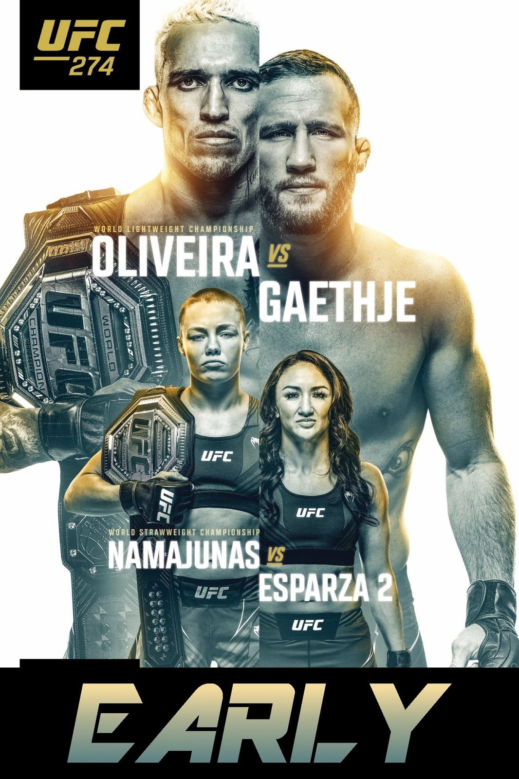 UFC 274 Oliveira Vs Gaethje Early Prelims 120 Piece Jigsaw Puzzle | eBay