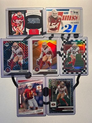 San Francisco 49ers SSP Fred Warner/Brock Purdy Rookie/ NT Jerry Rice ...