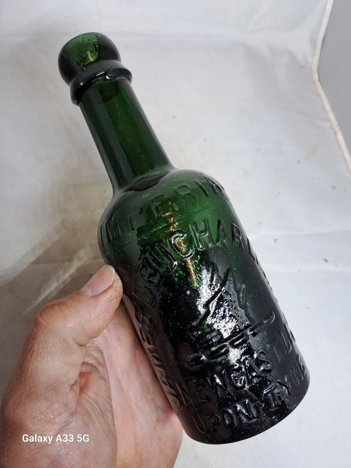 James Deuchar, Newcastle Boars Head Pictorial Beer Bottle c1890’s | eBay UK