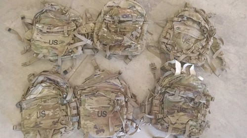 Salty US Army MOLLE II Assault Pack 3 Day Patrol Backpack Rucksack OCP ...