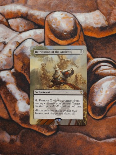 Magic the Gathering Retribution of the Ancients #2 Hand Painted Custom ...