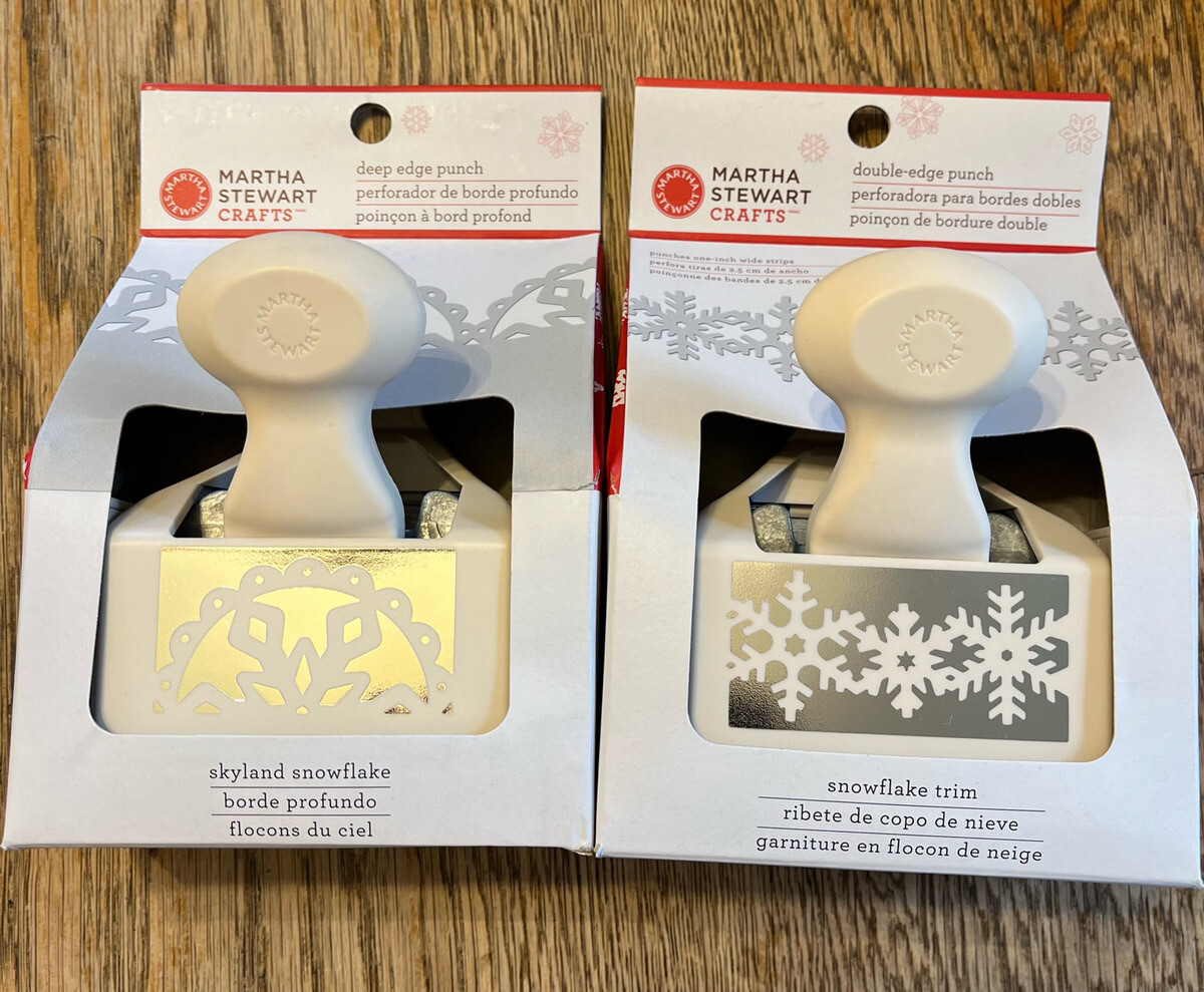 Martha Stewart Deep Punch Snowflake