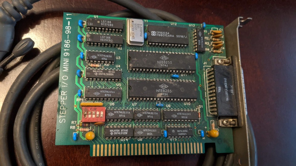 Stepper Motor Driver ISA Card - STEPPER I/O Mini | eBay
