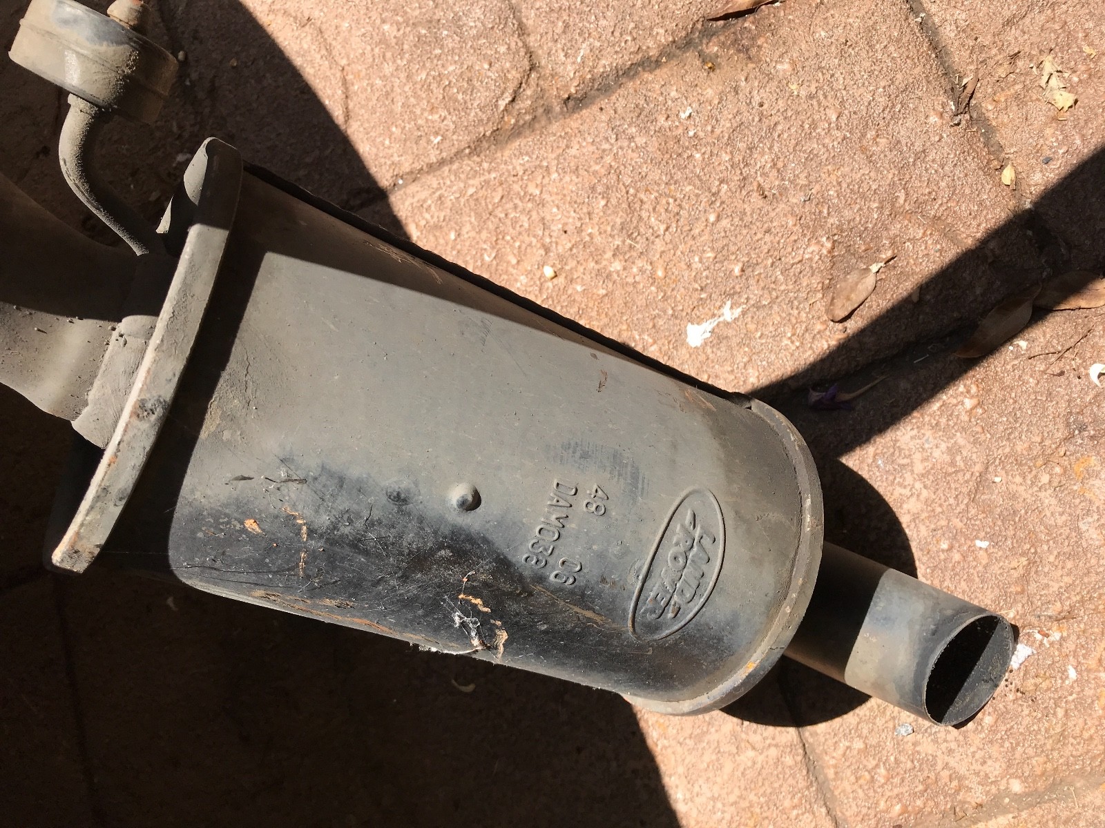 Land Rover Discovery 3 LR3 L319 TDV6 2.7 276DT Rear Exhaust muffler ...