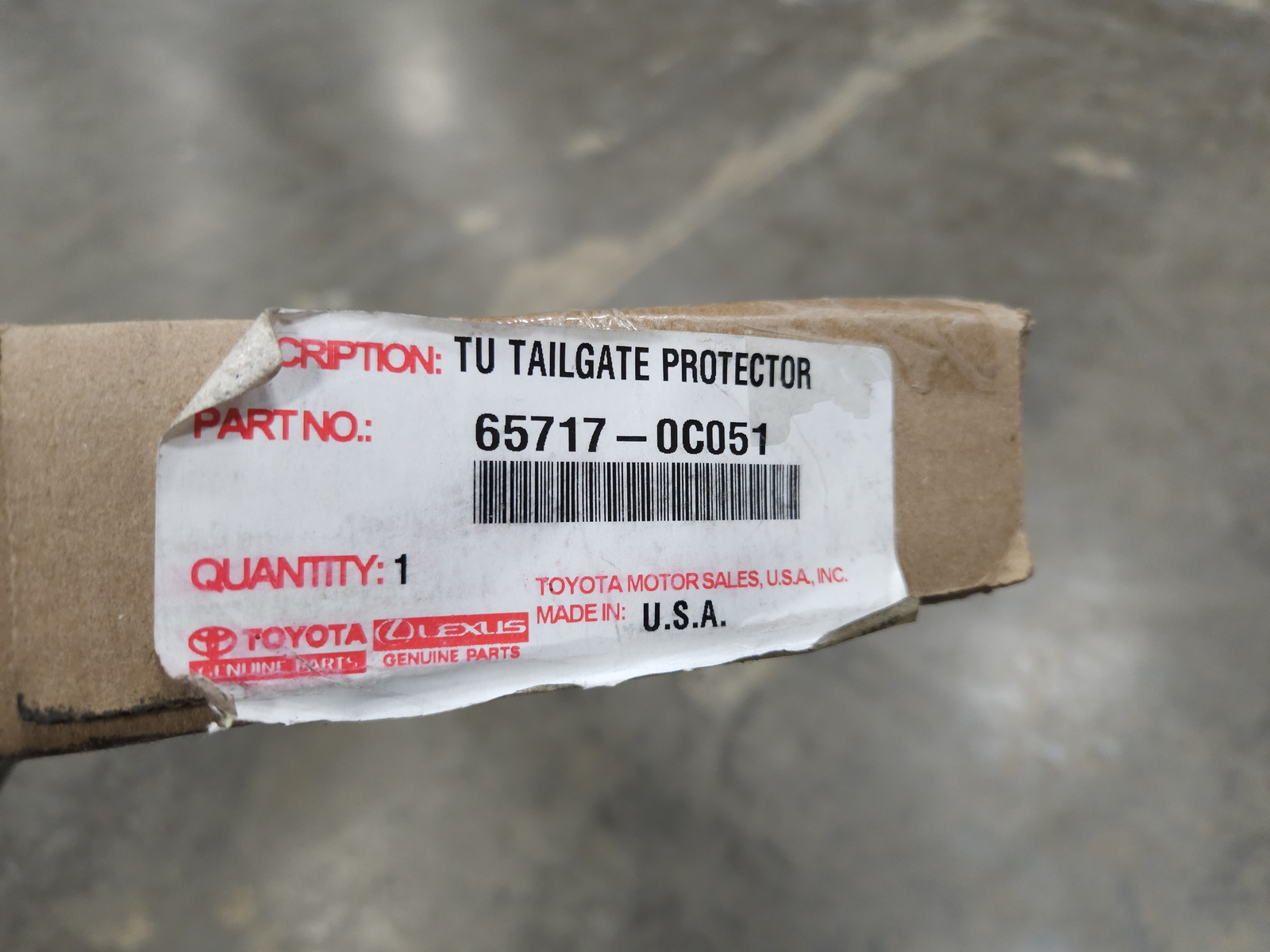 TOYOTA 657170C051 Genuine OEM Factory Original Protect Plate for sale ...