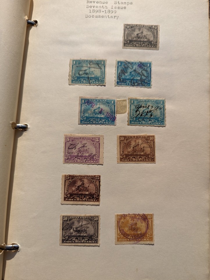 700+ US Stamps Telegraph Bank check cards, proprietary, revenue ...