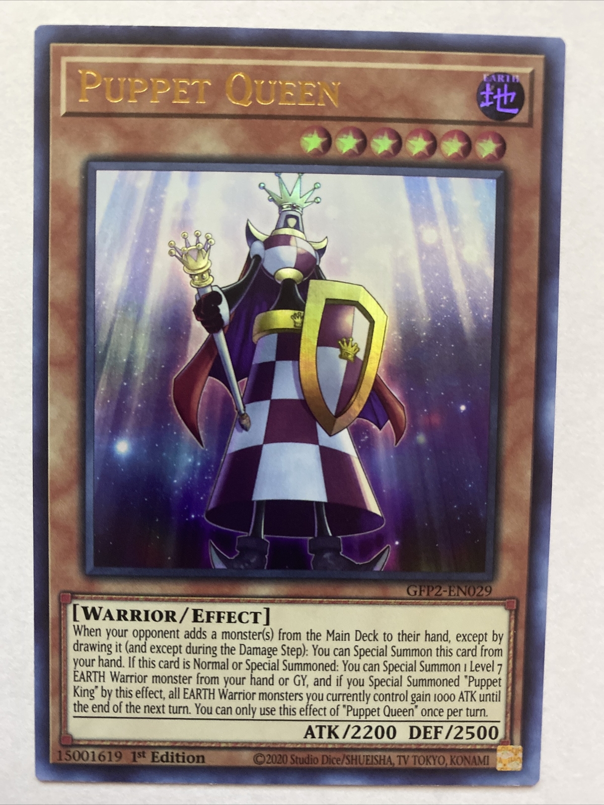 YuGiOh Puppet Queen - GFP2-EN029 - Ultra Rare - 1st Edition Near Mint ...