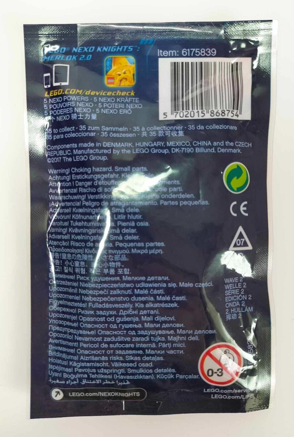 Lego 70373 Combo NEXO Powers Wave 2 - Nexo Knight | eBay