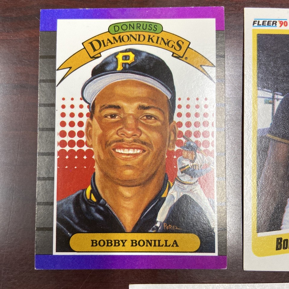 Bobby Bonilla 3 Card Lot 1989 1990 Topps Fleer Donruss Baseball | eBay