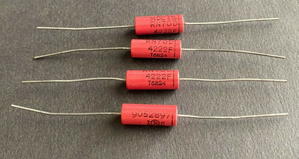 RN70D4222F, IRC, Mil-Spec Metal Film Resistor, 1W 42.2K Ω 1% 100PPM ...