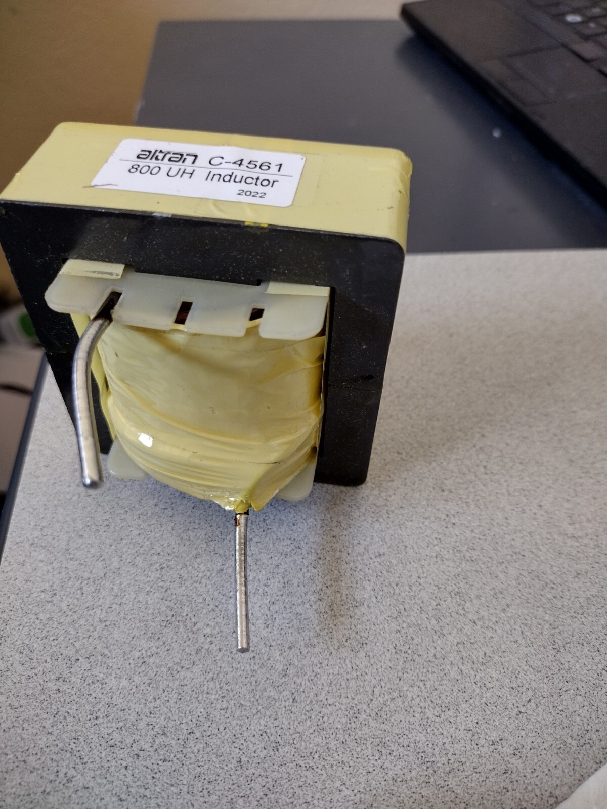 Altran C-4561 800 UH Inductor, 200us 30A 9AWG TINNE | eBay