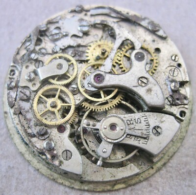 VINTAGE LANDERON CHRONOGRAPH movement. balance wheel good | eBay