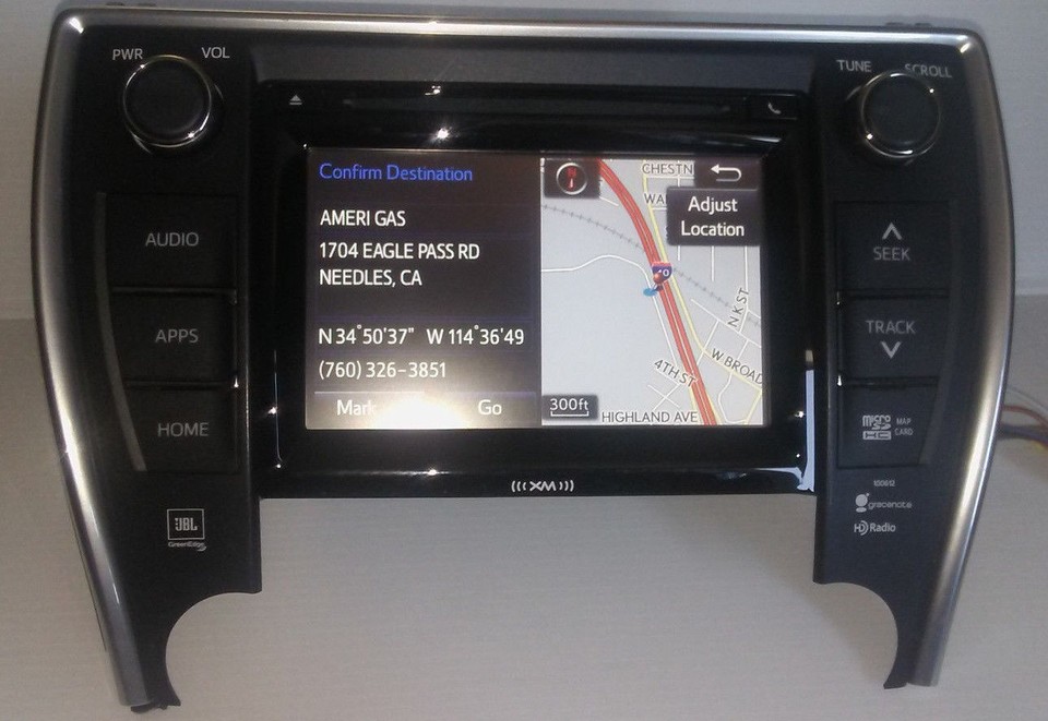 14-18 REPLACEMENT TOYOTA CAMRY RAV4 NAVIGATION TOUCH-SCREEN GLASS ...